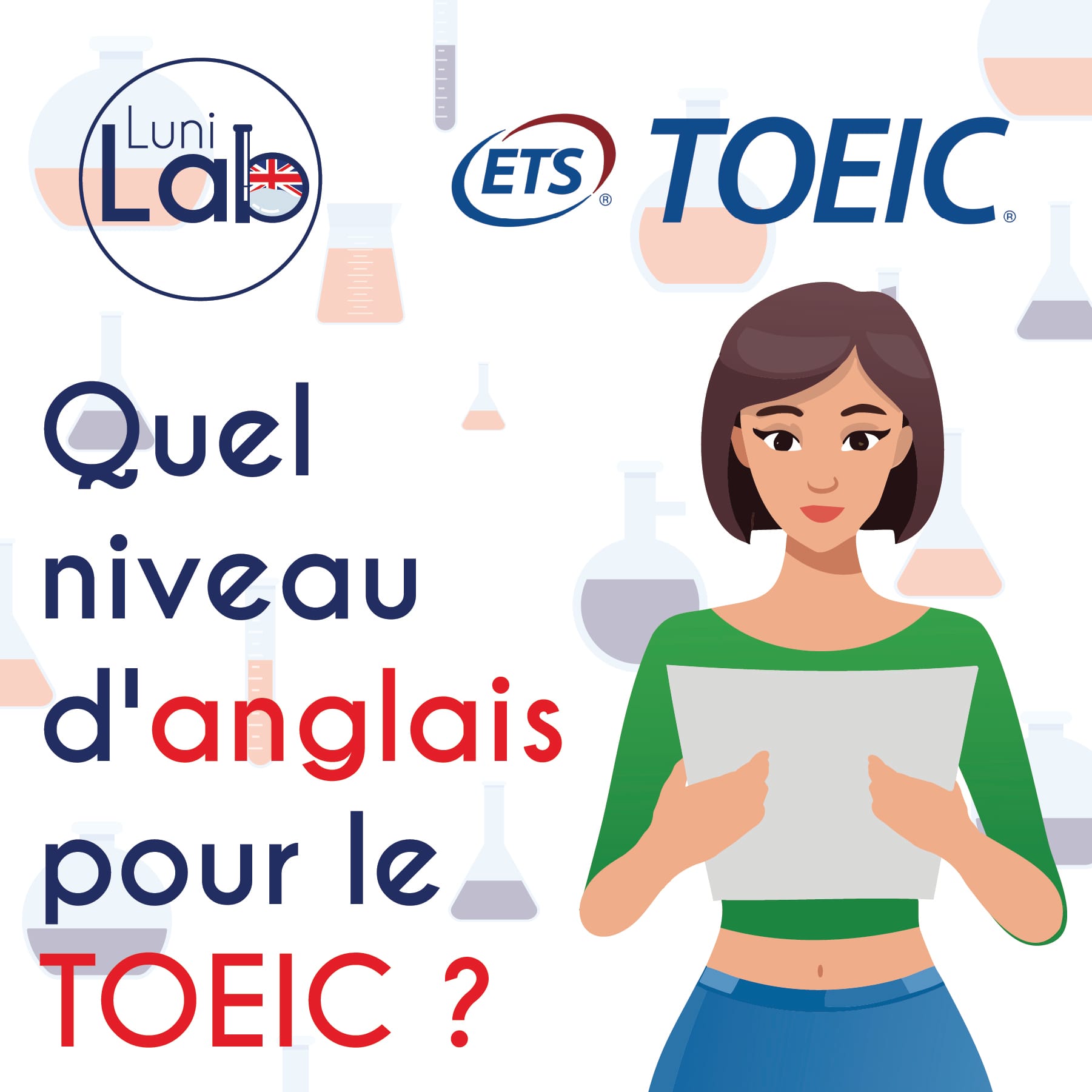 Quel niveau d'anglais pour le TOEIC ? - LuniLab